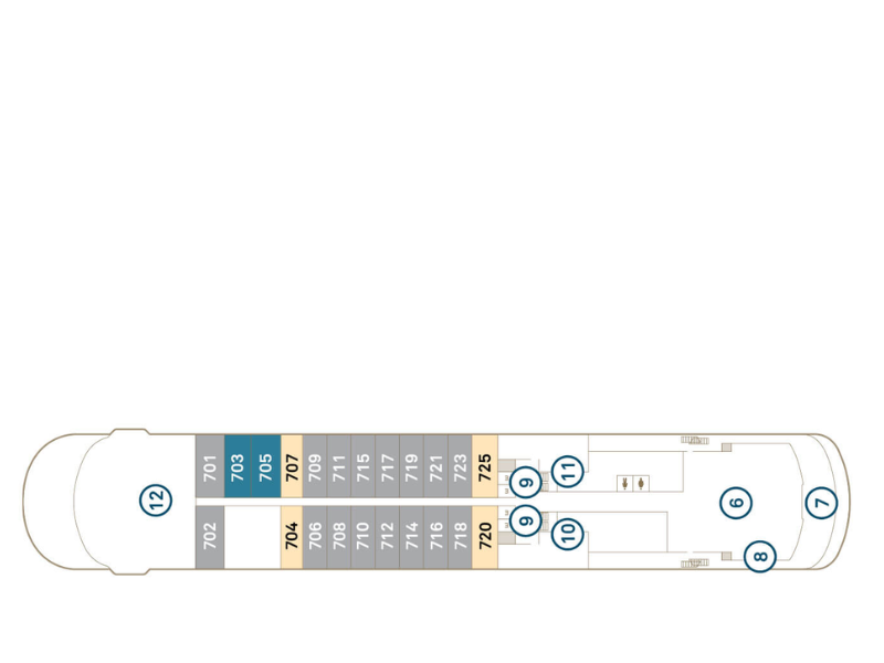 Book Scenic Eclipse Cruise Ship - Photos, Deck Plans & Itineraries by ...